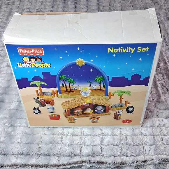 Fisher-Price | Toys | Fisherprice Little People Nativity Set Blue And ...